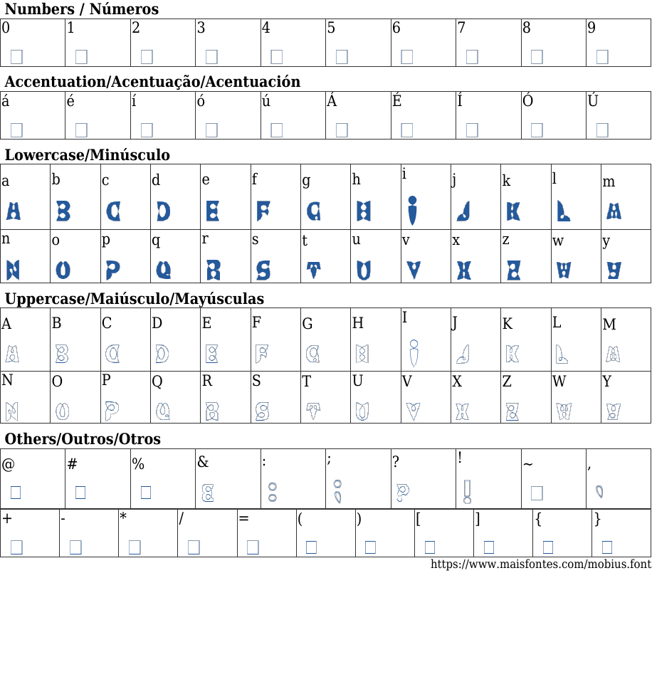 Mobius: Download Free Font | MaisFontes