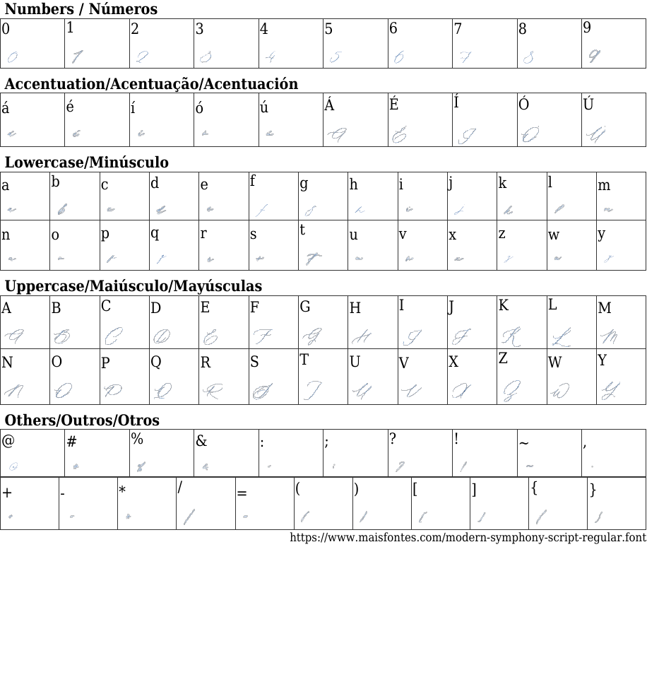 Modern Symphony Script: Free Font Download | MaisFontes