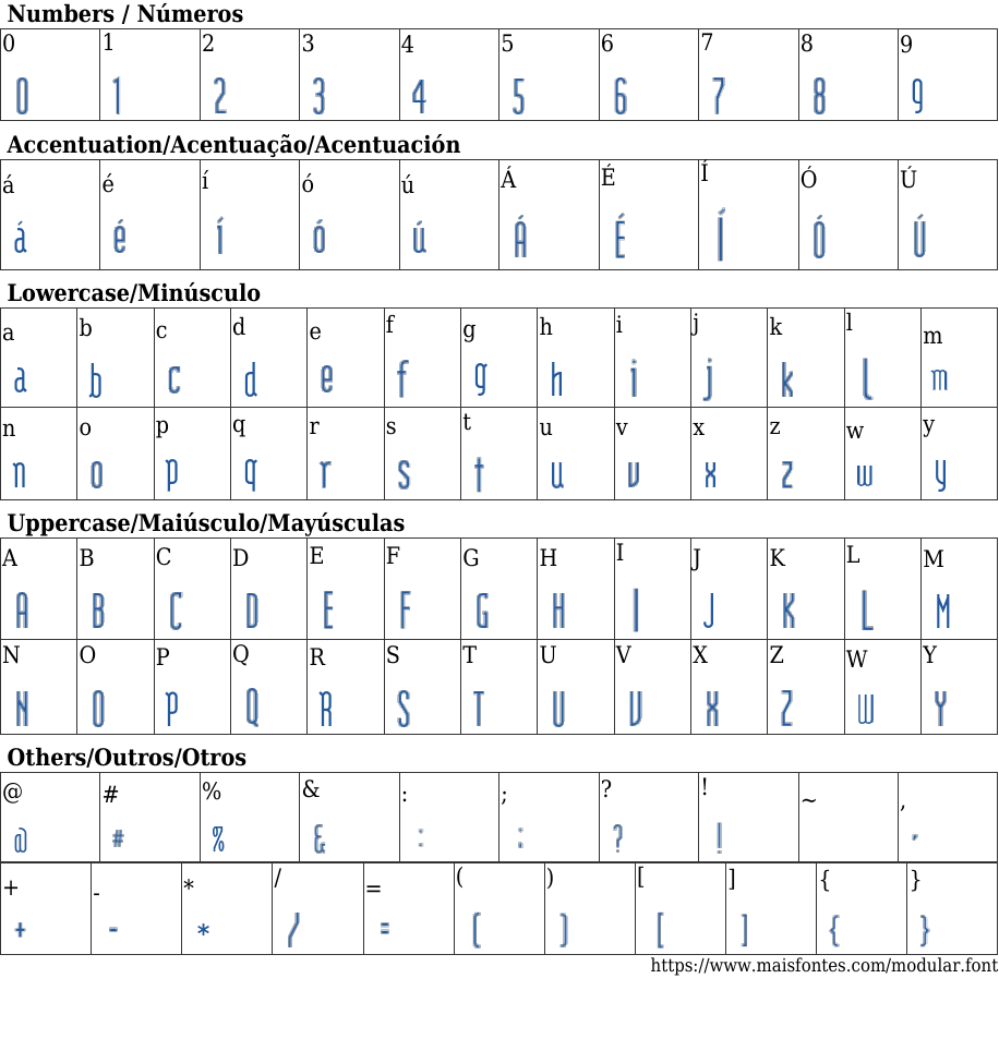 Modular: Free Font Download | MaisFontes