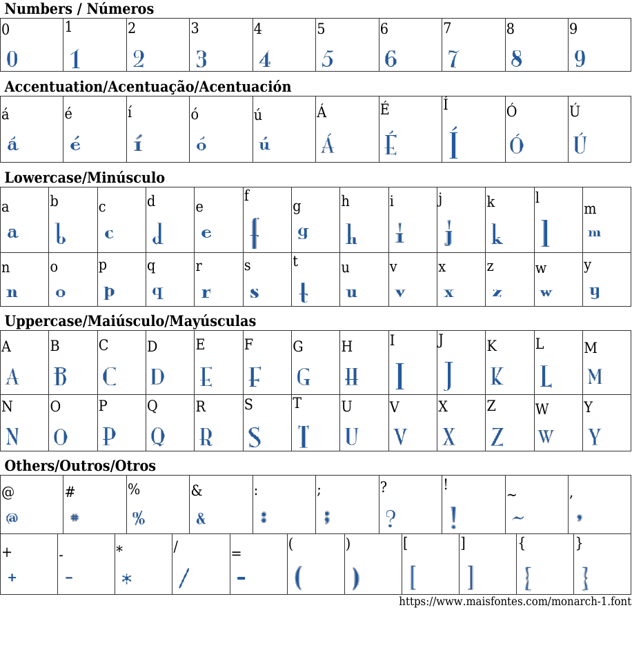 Monarch: Free Font Download | MaisFontes