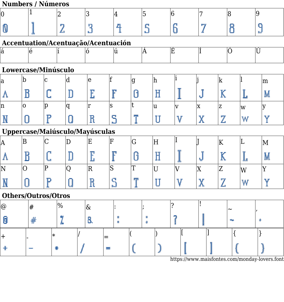 Monday Lovers: Baixar Fonte Grátis | MaisFontes