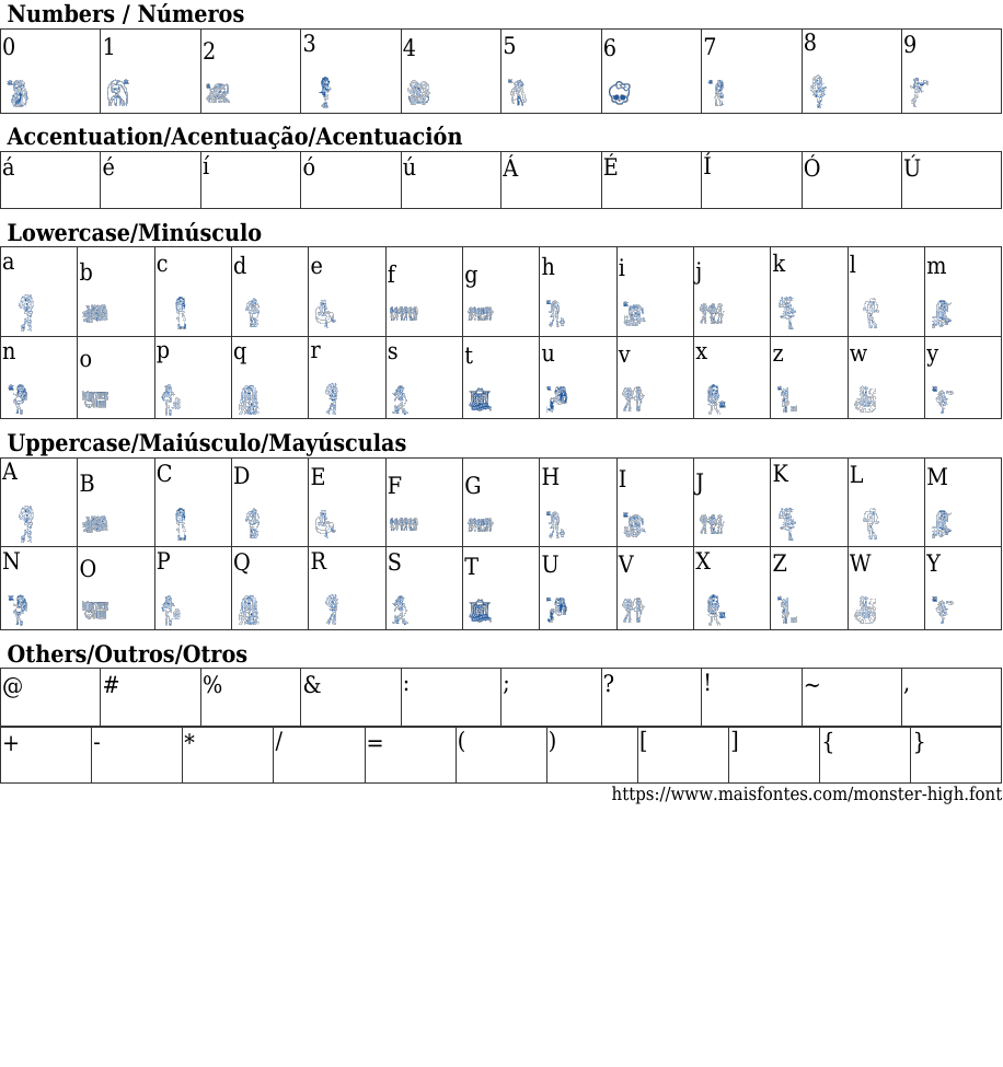 Monster High Font: Free Download | MaisFontes