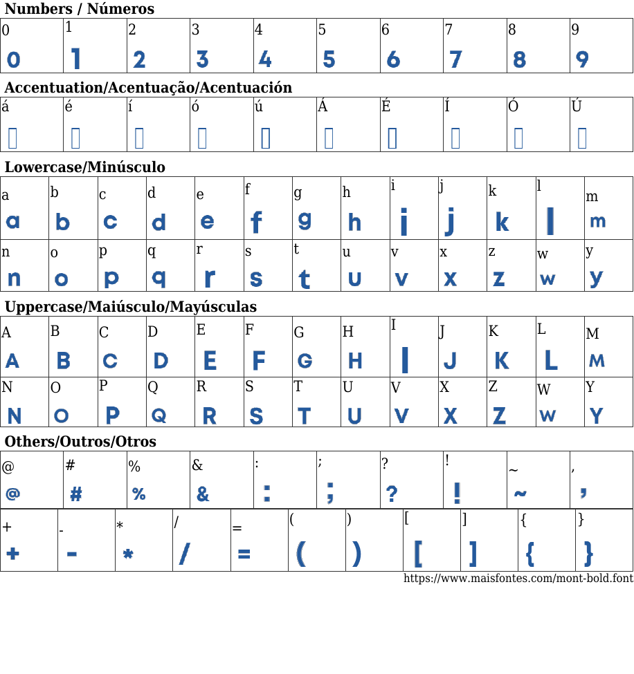 Mont Bold Font: Free Download | MaisFontes