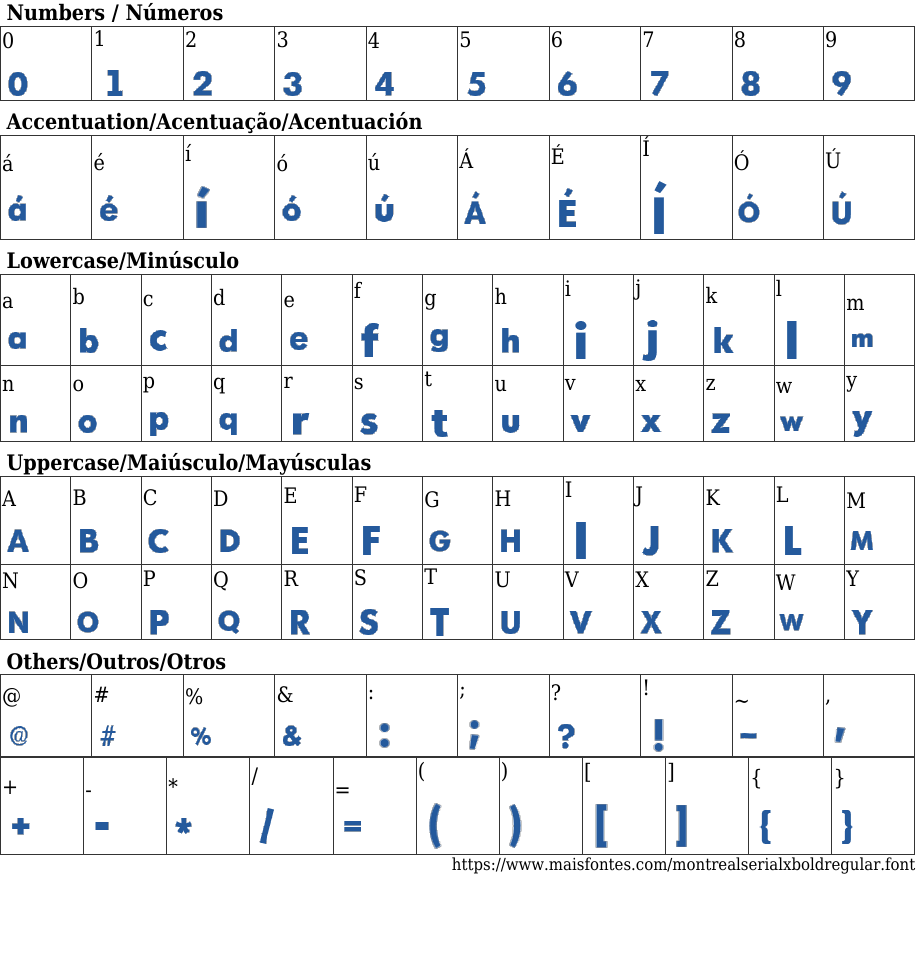 Montreal Serial Xbold: Free Font Download | MaisFontes