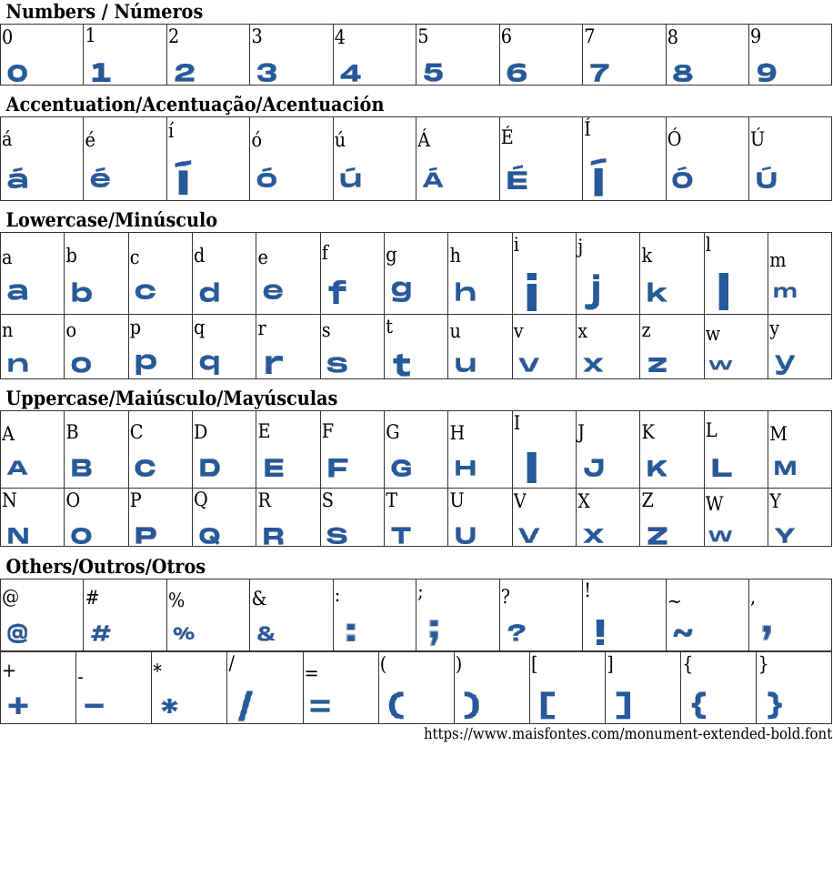 Monument Extended Bold: Download Free Font | MaisFontes