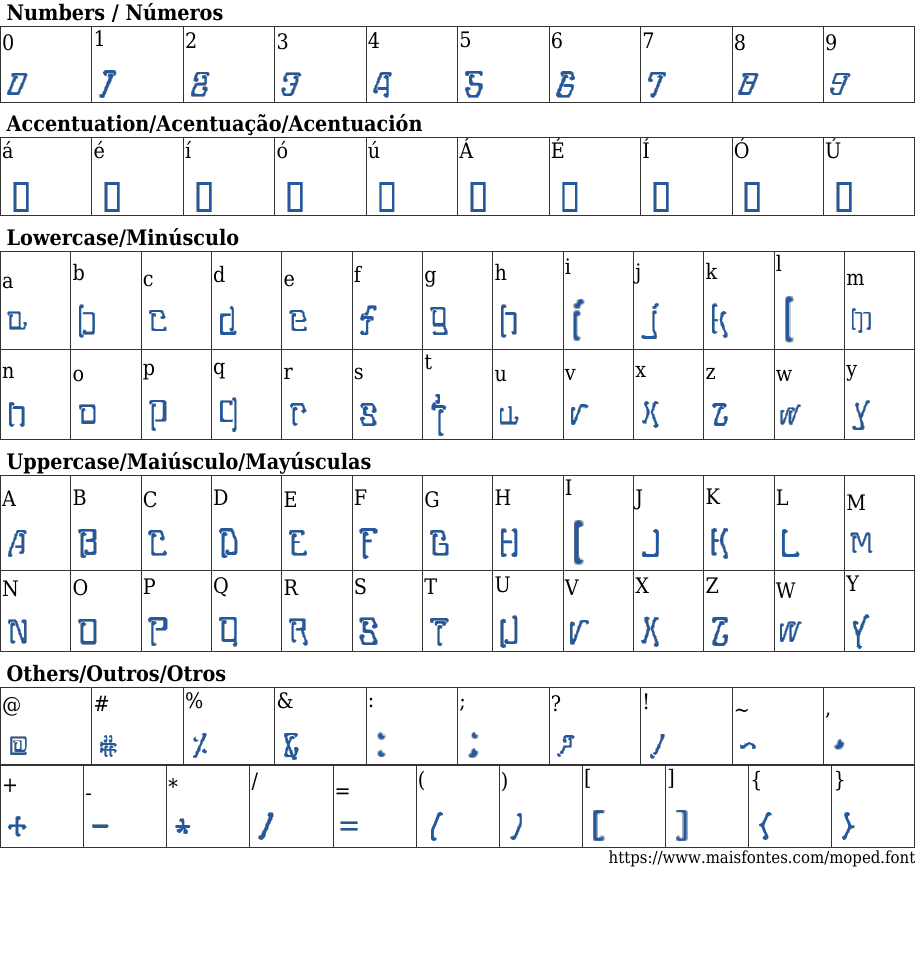 Moped: Free Font Download | MaisFontes