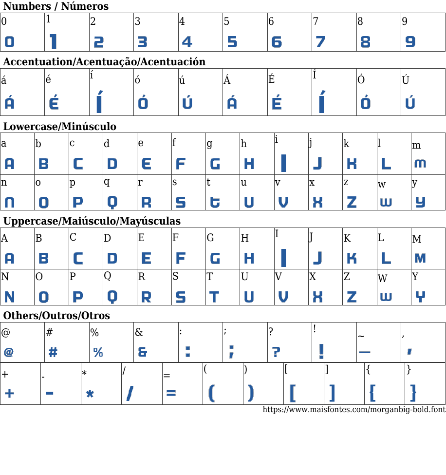 Morgan Big Bold: Free Font Download | MaisFontes