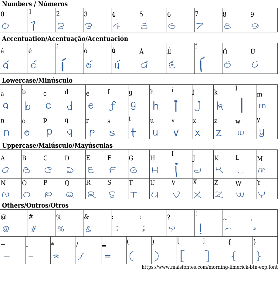 Morning Limerick BTN Expanded: Free Font Download | MaisFontes