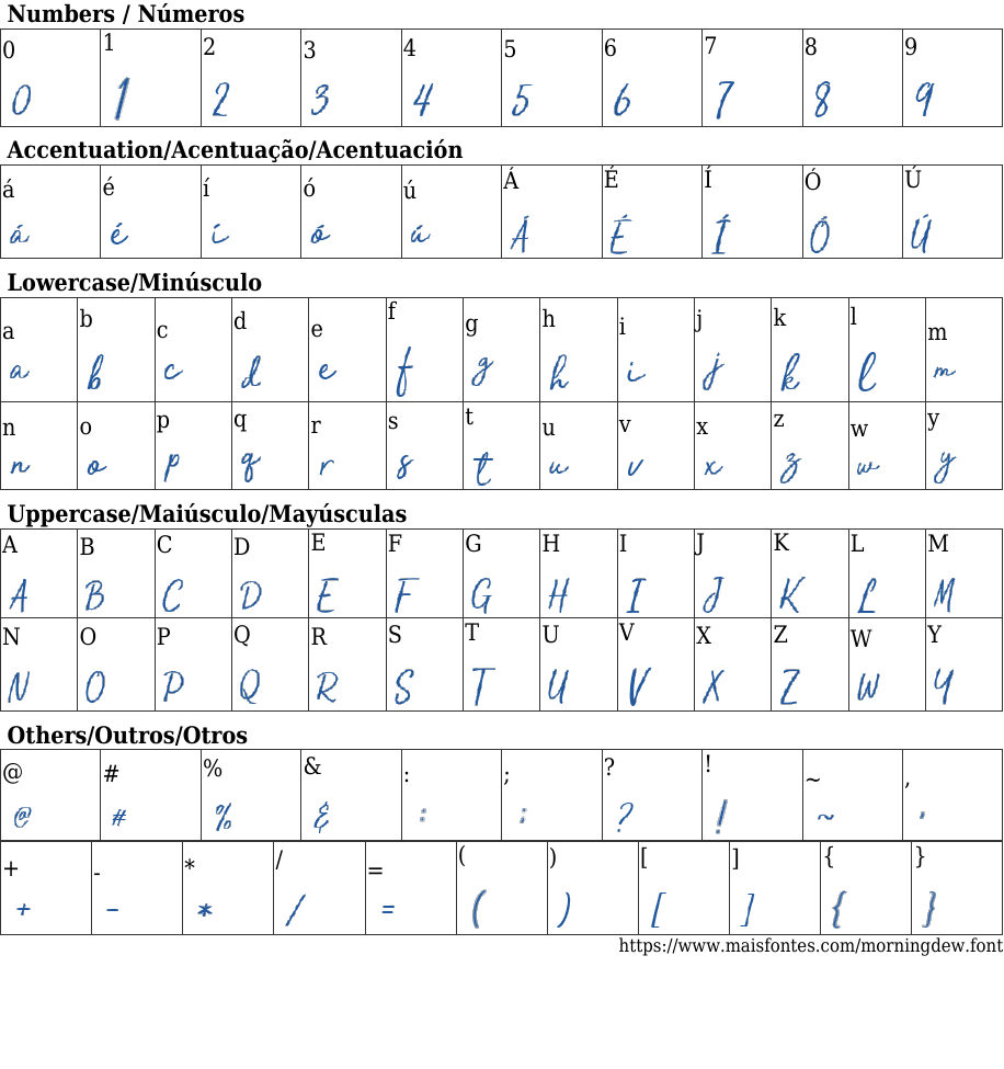 Morning Dew Font: Free Download | MaisFontes