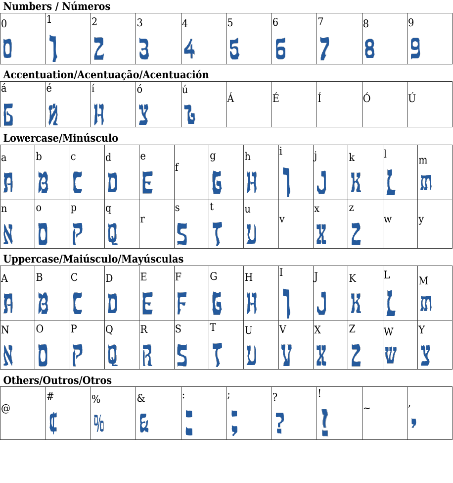 Moses Judaika Font: Free Download | MaisFontes