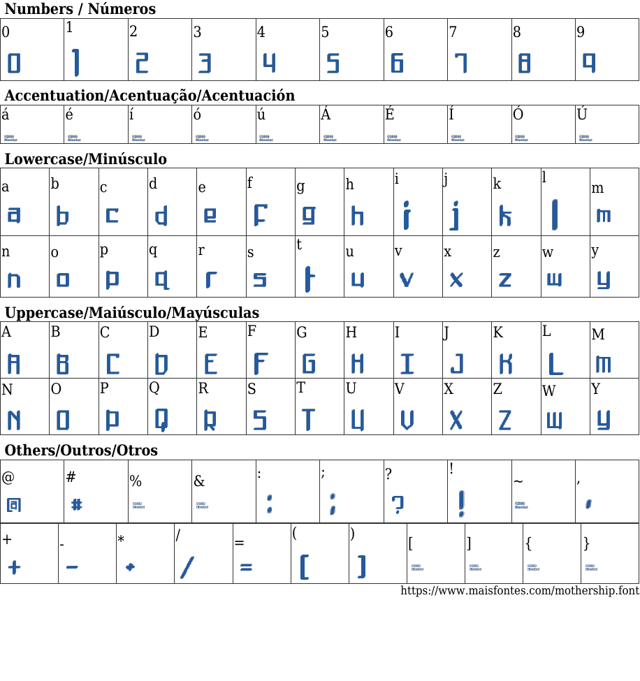 Mothership: Free Font Download | MaisFontes