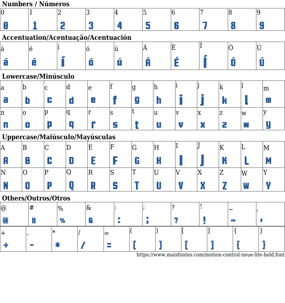 Motion Control Neue Lite Bold: Free Font Download | MaisFontes