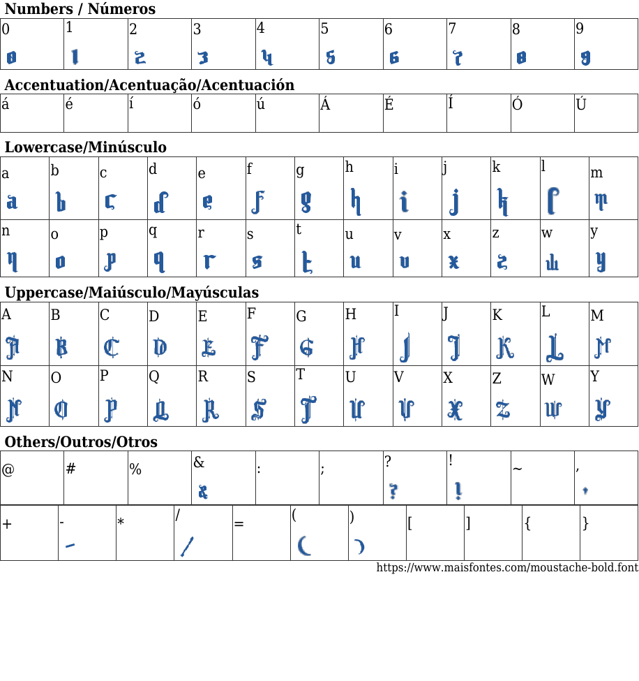 Moustache Bold: Free Font Download | MaisFontes