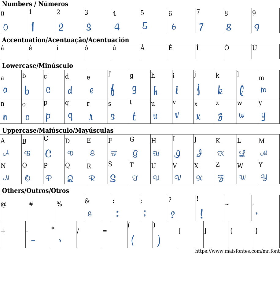 MR: Free Font Download | MaisFontes