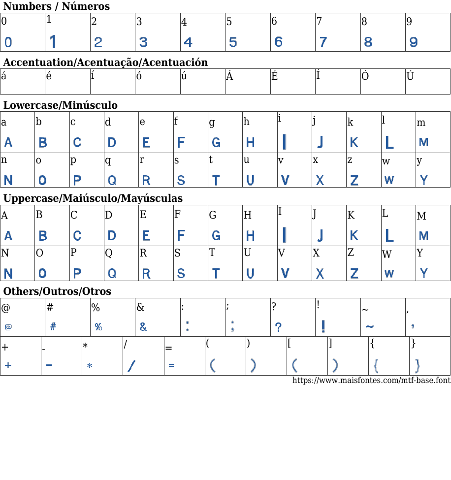 MTF Base: Baixar Fonte Grátis | MaisFontes