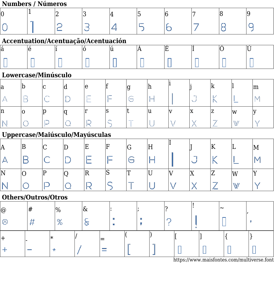 Multiverse: Free Font Download | MaisFontes