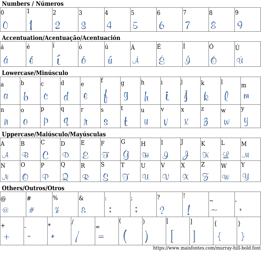 Murray Hill Bold: Free Font Download | MaisFontes