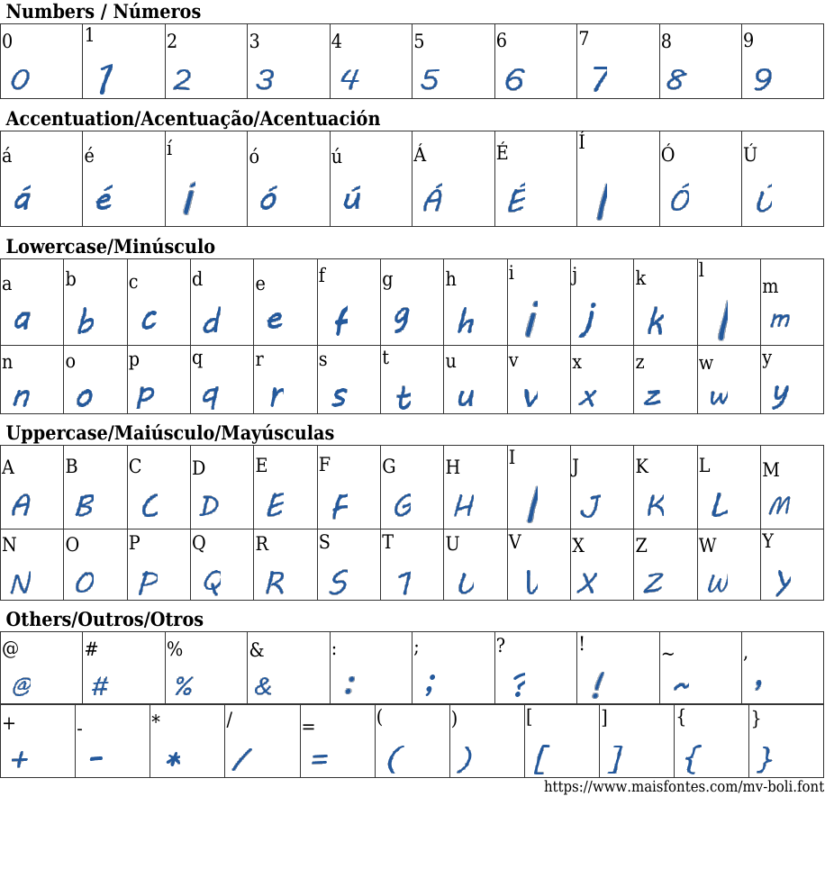 MV Boli font download | MaisFontes.com