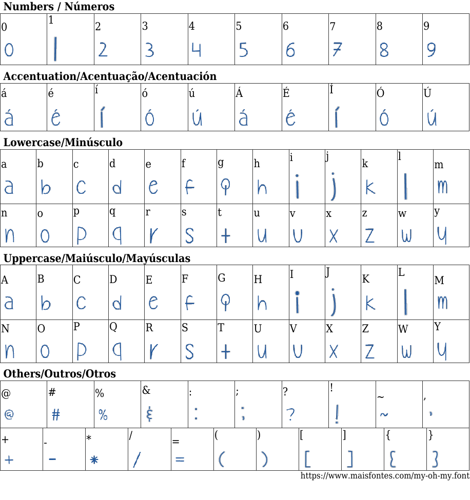 My Oh My Font: Free Download | MaisFontes