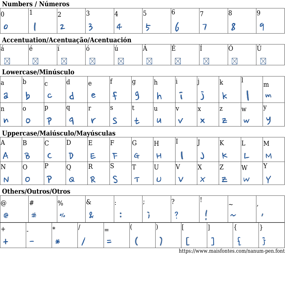 Nanum Pen: Free Font Download | MaisFontes