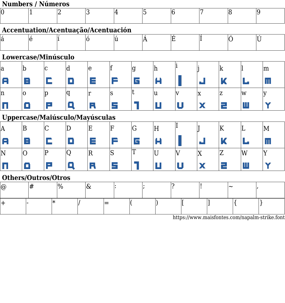 Napalm Strike: Baixar Fonte Grátis | MaisFontes