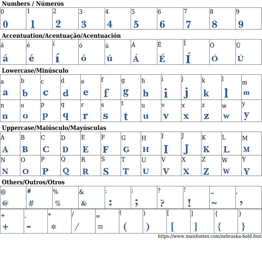 Nebraska v1.03 Bold: Free Font Download | MaisFontes