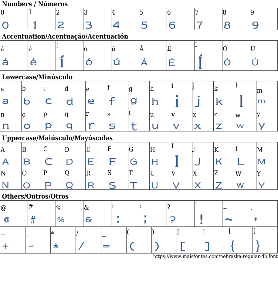Nebraska Regular DB: Free Font Download | MaisFontes