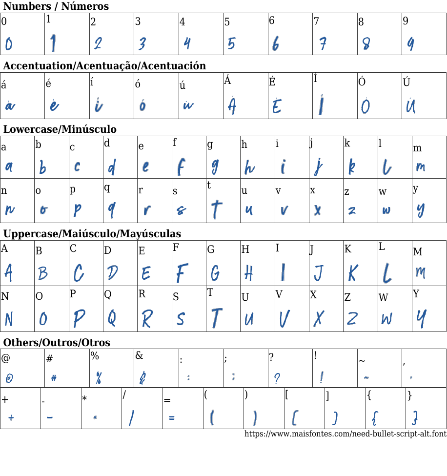 Need Bullet Script Alternate: Free Font Download | MaisFontes