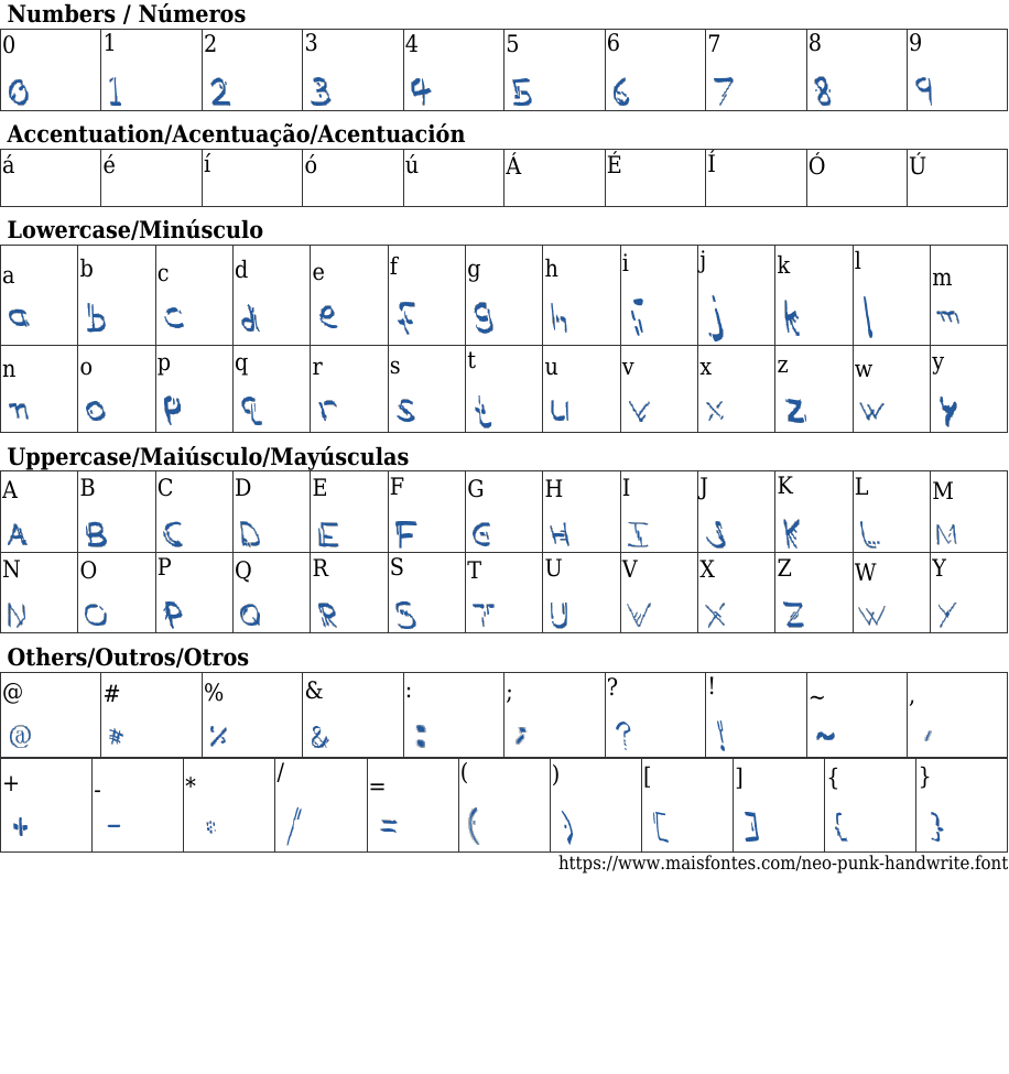 Neo Punk Handwrite: Baixar Fonte Grátis | MaisFontes