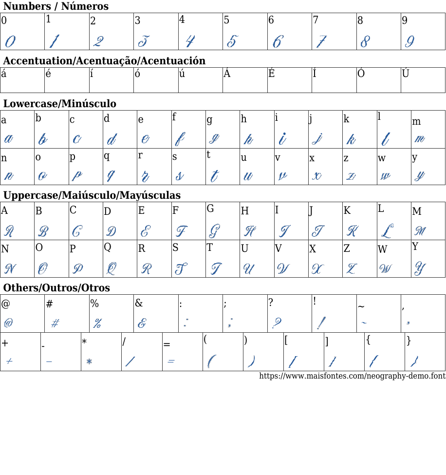 Neography Font: Free Download | MaisFontes
