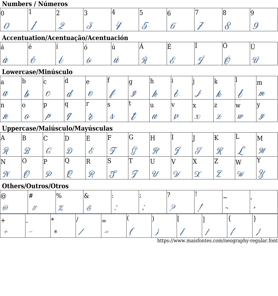 Neography Regular: Free Font Download | MaisFontes