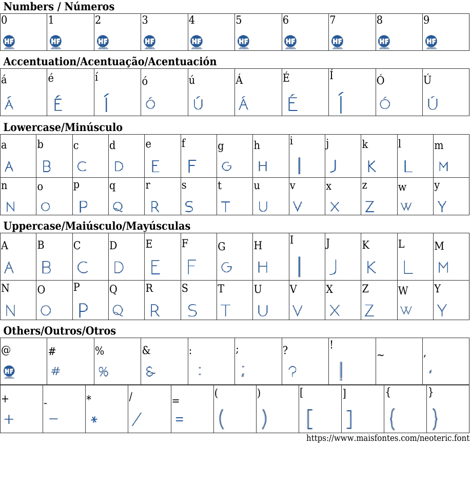 NEOTERIC: Free Font Download | MaisFontes