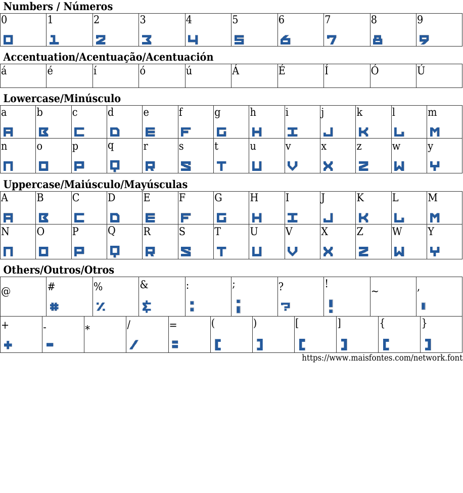 Network: Free Font Download | MaisFontes