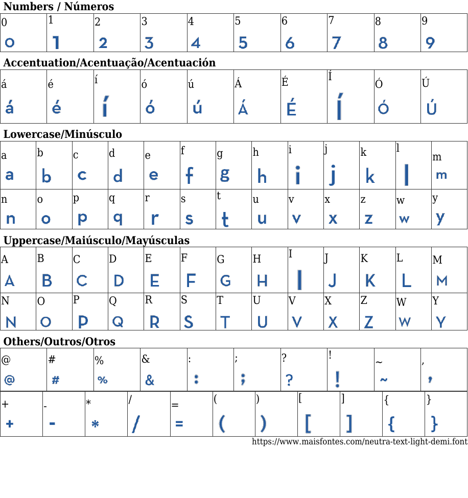 Neutra Text Light Demi: Baixar Fonte Grátis | MaisFontes