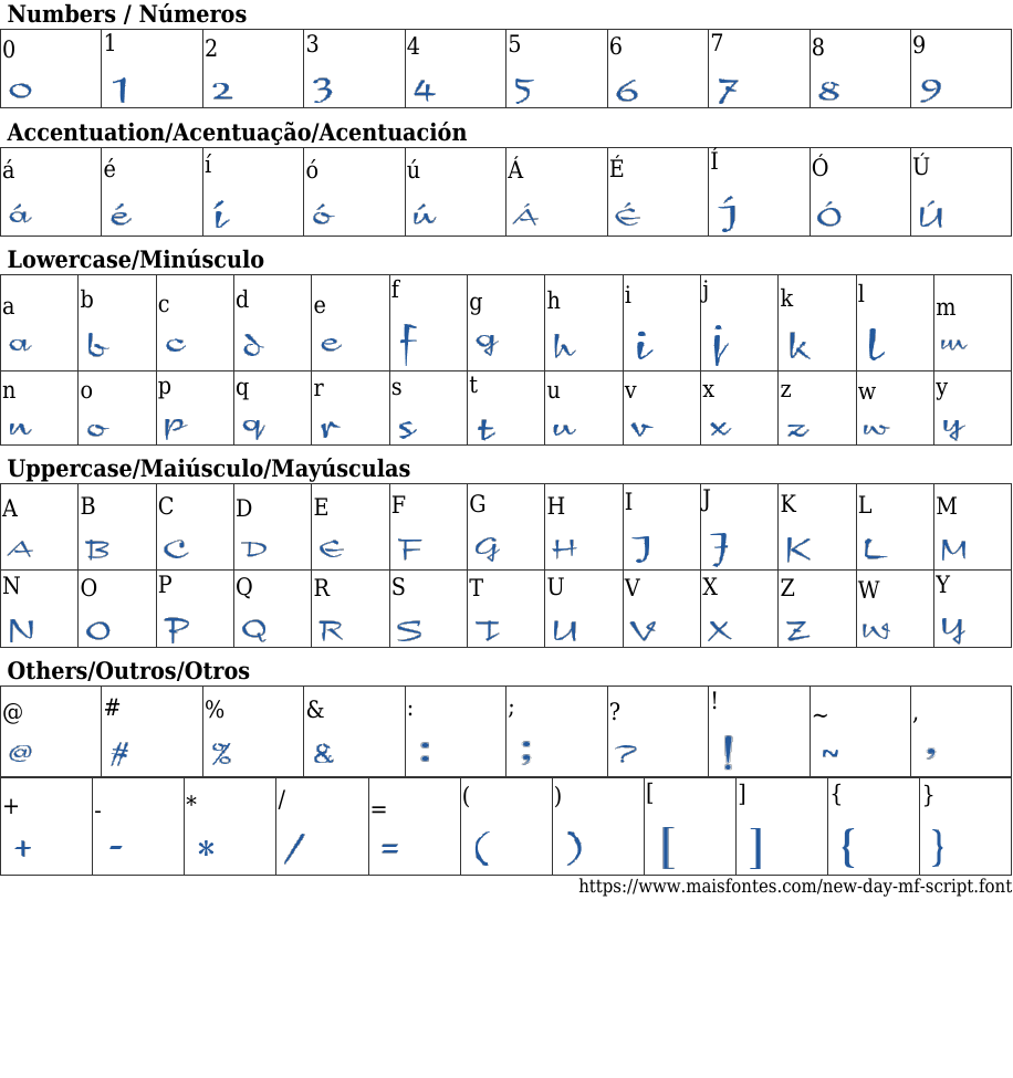 New Day MF Script: Free Font Download | MaisFontes