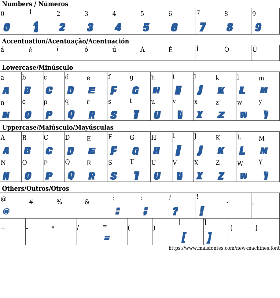 New Machines: Free Font Download | MaisFontes