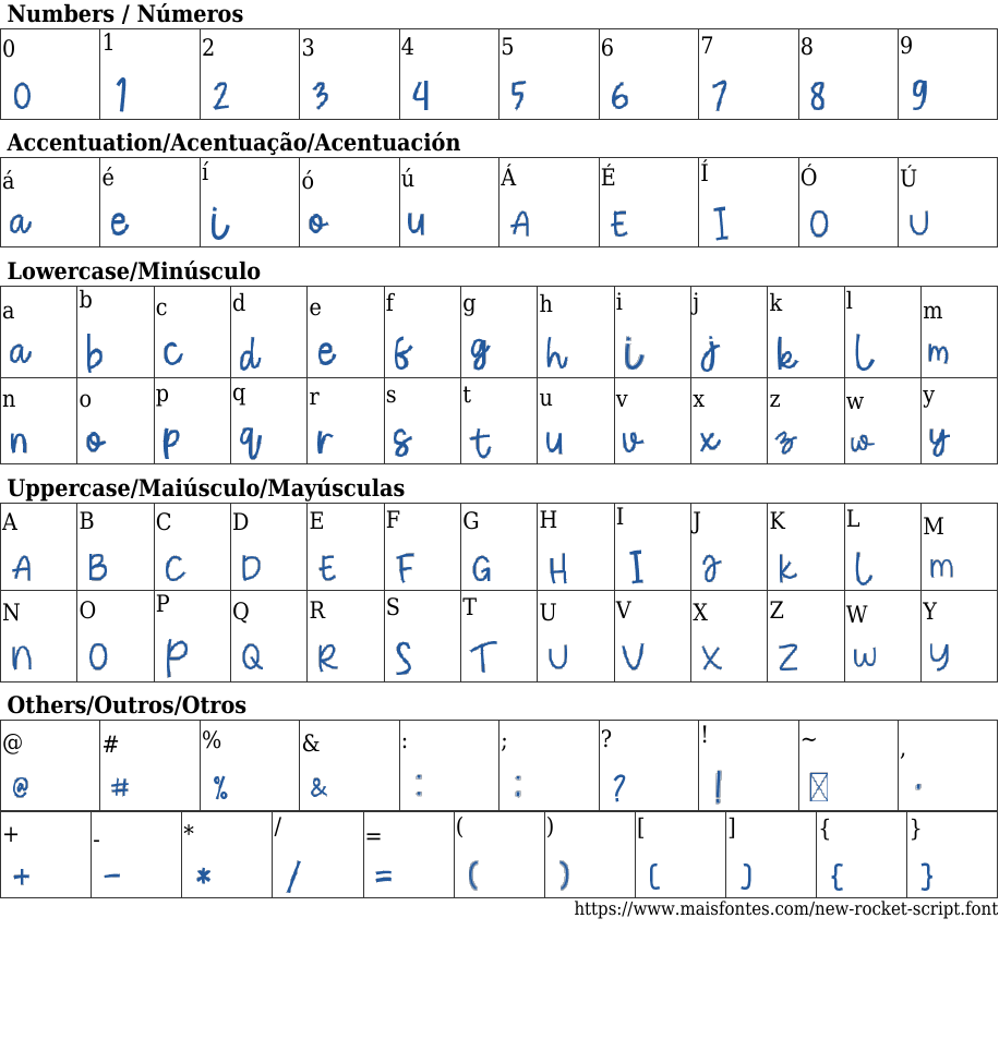 New Rocket Script: Free Font Download | MaisFontes