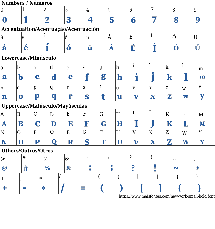 New York Small Bold: Free Font Download | MaisFontes