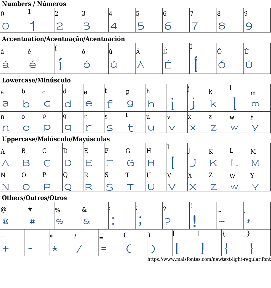 Newtext Regular Light: Free Font Download | MaisFontes