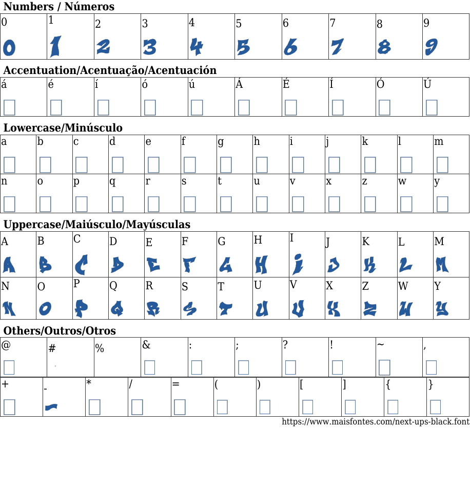 NEXT UPS BLACK: Baixar Fonte Grátis | MaisFontes