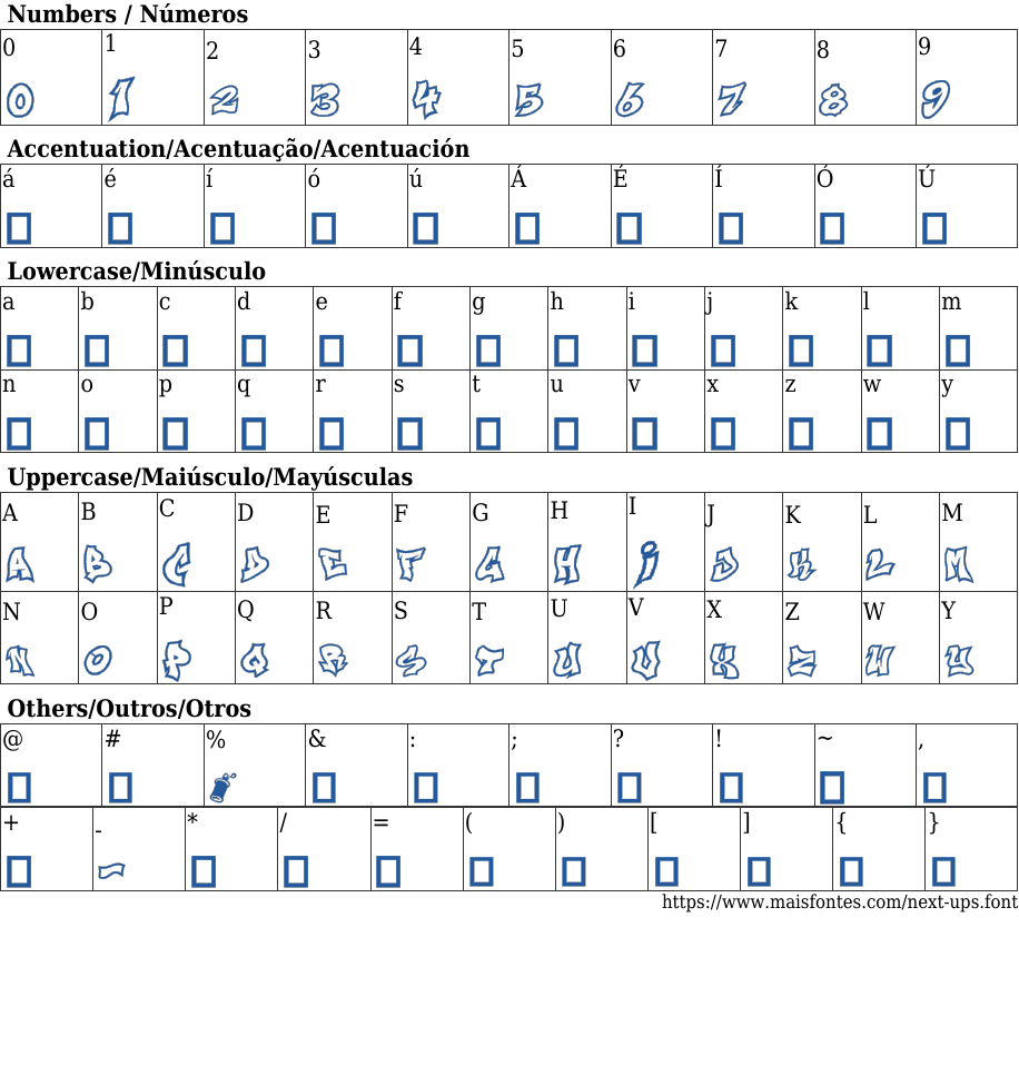 NEXT UPS: Baixar Fonte Grátis | MaisFontes