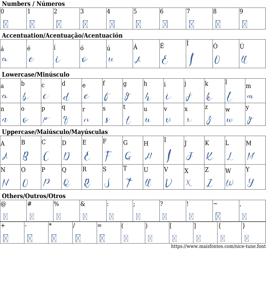 Nice Tune: Free Font Download | MaisFontes