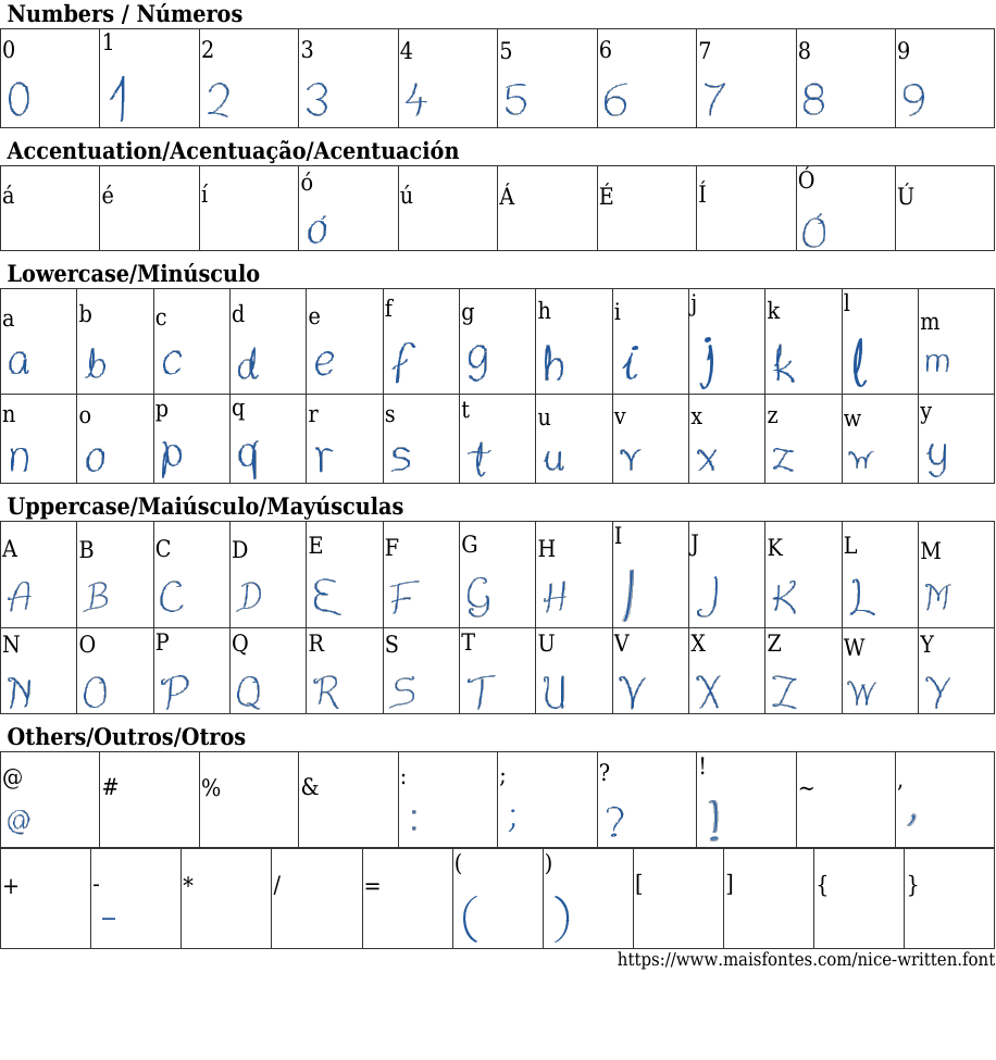 Nice written: Baixar Fonte Grátis | MaisFontes