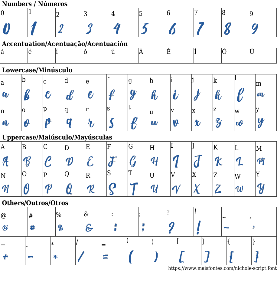 Nichole Script: Free Font Download | MaisFontes