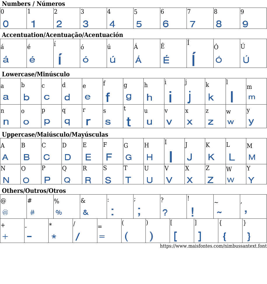 Nimbus Sans T Extended: Free Font Download | MaisFontes