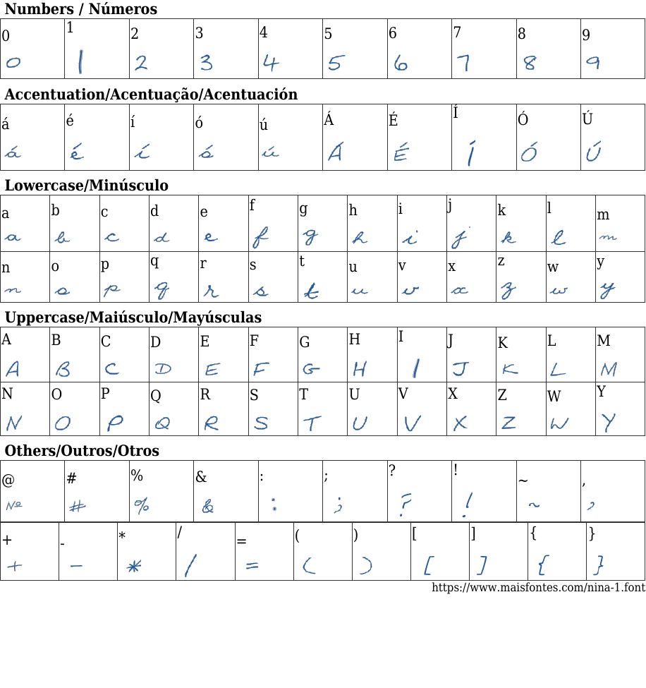 Nina Signature: Baixar Fonte Grátis | MaisFontes