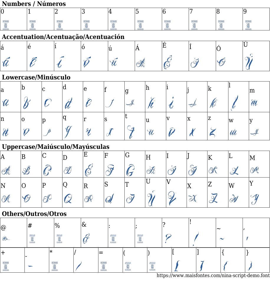 Nina Script: Baixar Fonte Grátis | MaisFontes
