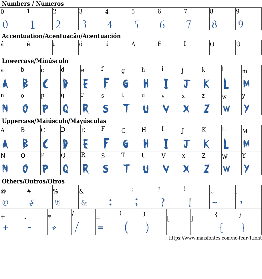 No Fear Font: Free Download | MaisFontes