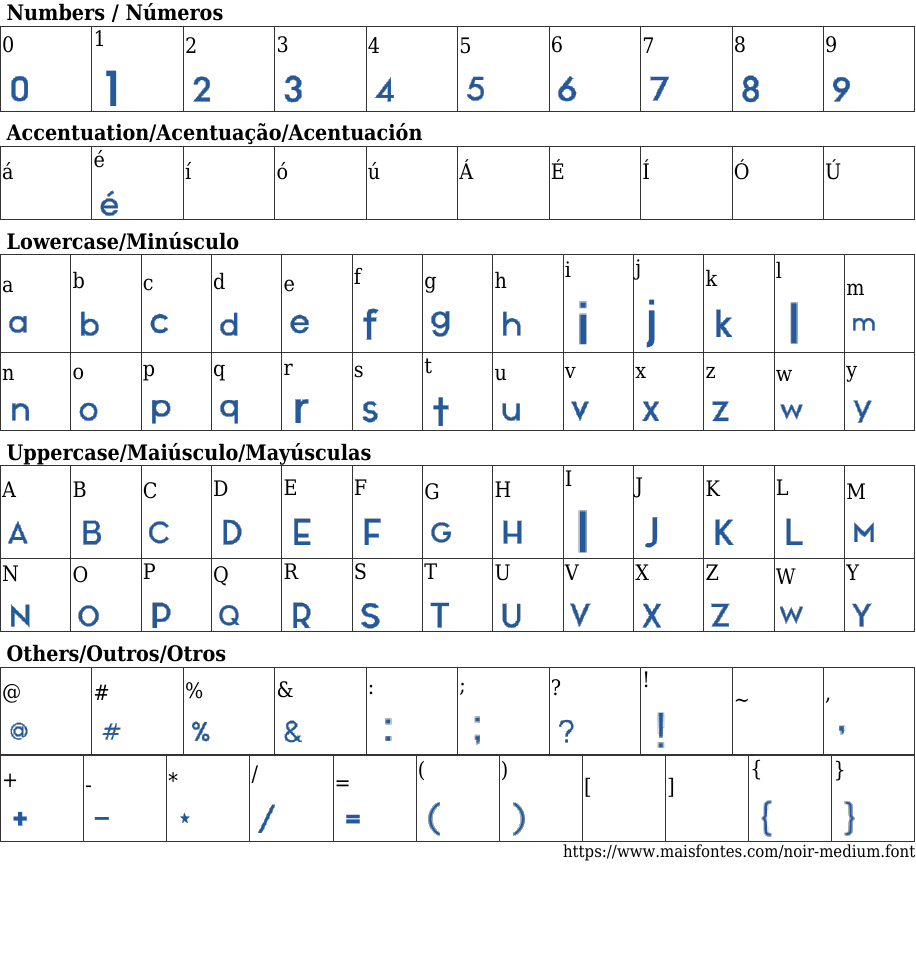 Noir Bern Medium: Free Font Download | MaisFontes