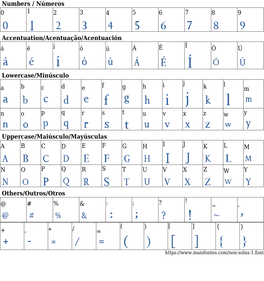 Non Solus: Baixar Fonte Grátis | MaisFontes